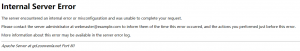 apache访问出现Internal Server Error（The server encountered an internal ...